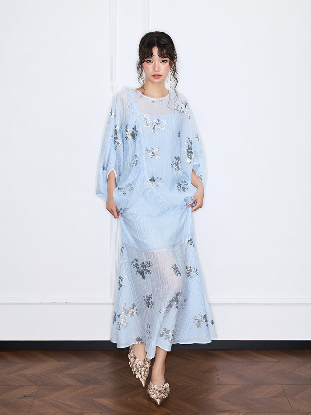 MUKZIN“Capsule Collection”New Chinese Style Elegant Dress (Two-Piece S
